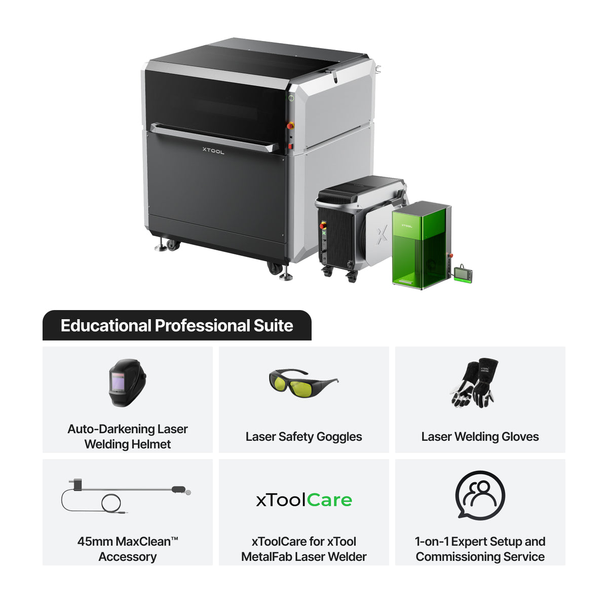 xTool MetalFab Laser Welder and CNC Cutter for Education