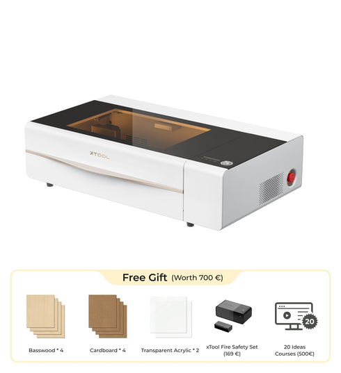 xTool P2 Versatile and Smart Desktop 55W CO2 Laser Cutter