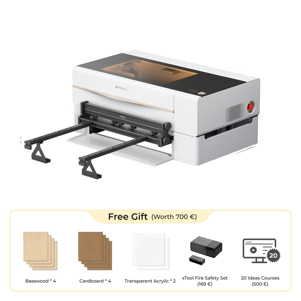 xTool P2 Versatile and Smart Desktop 55W CO2 Laser Cutter