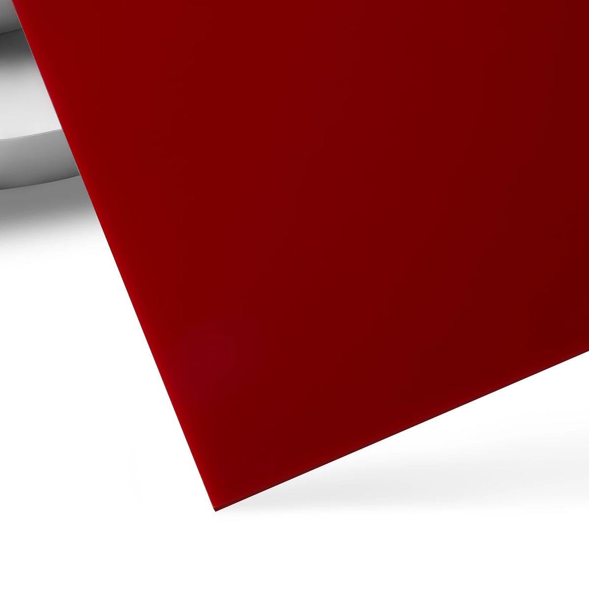 3 mm Dark Red Opaque Glossy Acrylic Sheet for Diode Laser Cutting (3pc