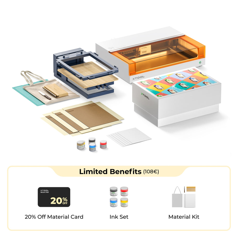 xTool Screen Printer: 1st Screen Printing Solution with Laser-xTool