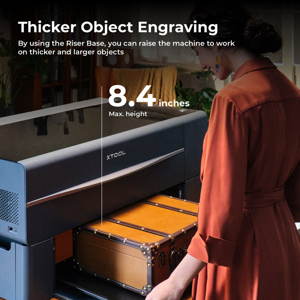 xTool P2 Versatile and Smart Desktop 55W CO2 Laser Cutter