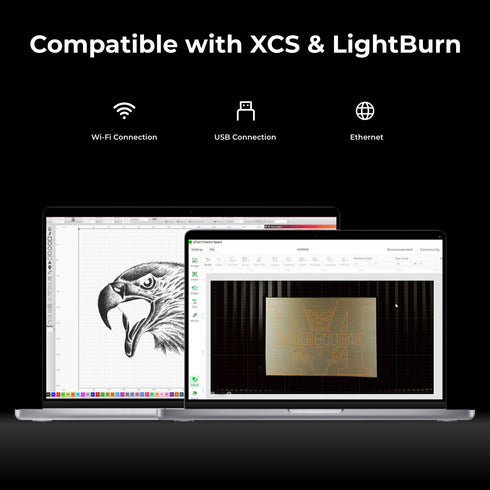 xTool P2 Versatile and Smart Desktop 55W CO2 Laser Cutter